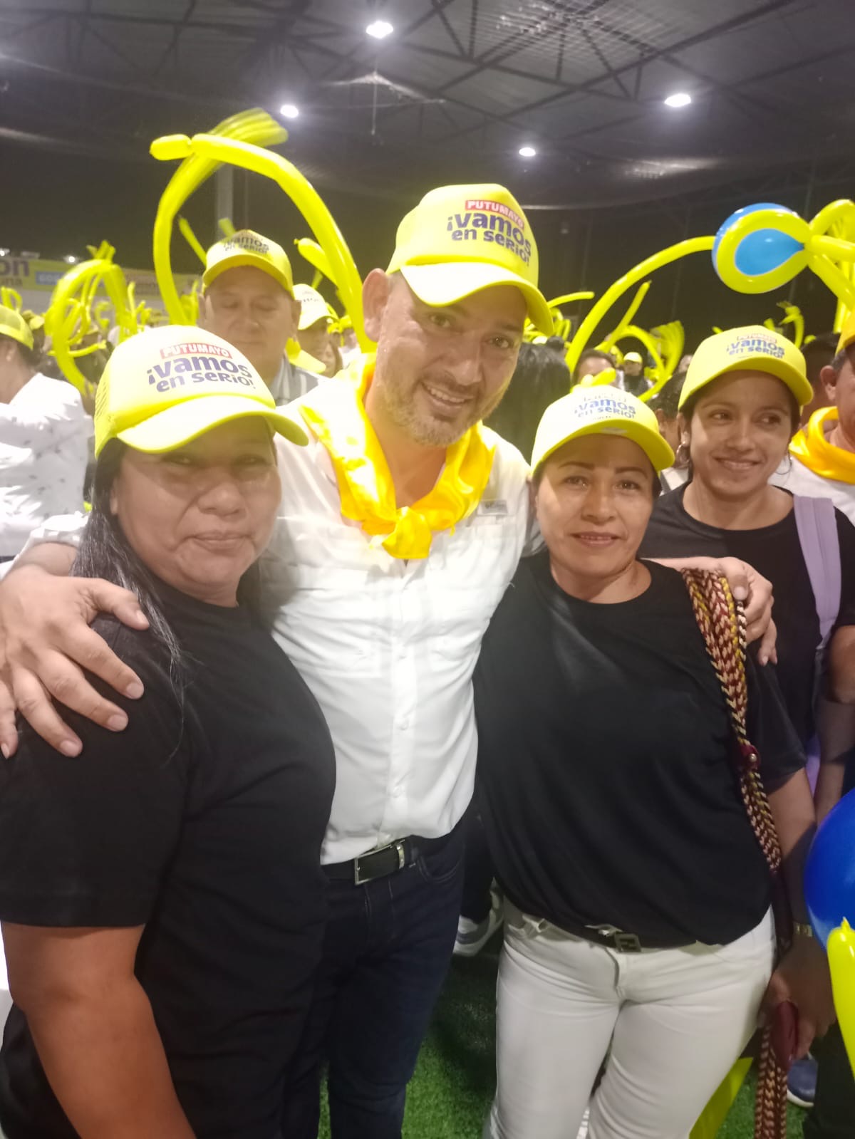 El candidato a la Gobernación del Putumayo Jhon Molina, recibió el ...